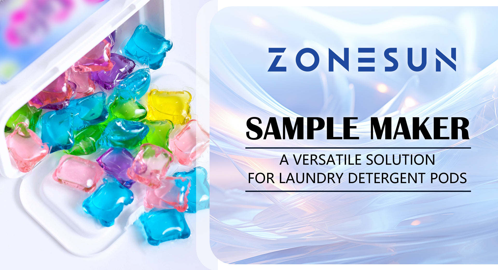 Laundry Detergent Pods Sample Maker