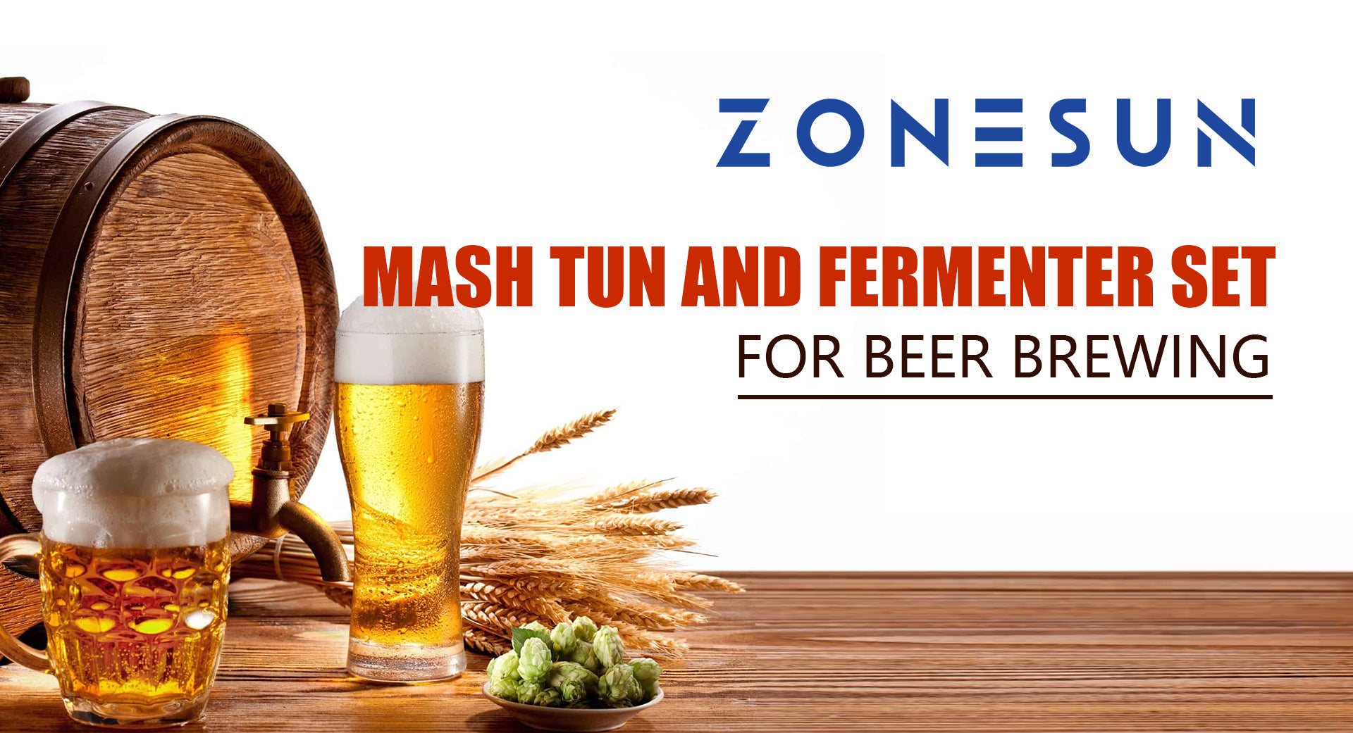 Homebrewing 48L Mash Tun and 34L Fermentation Vessel Set