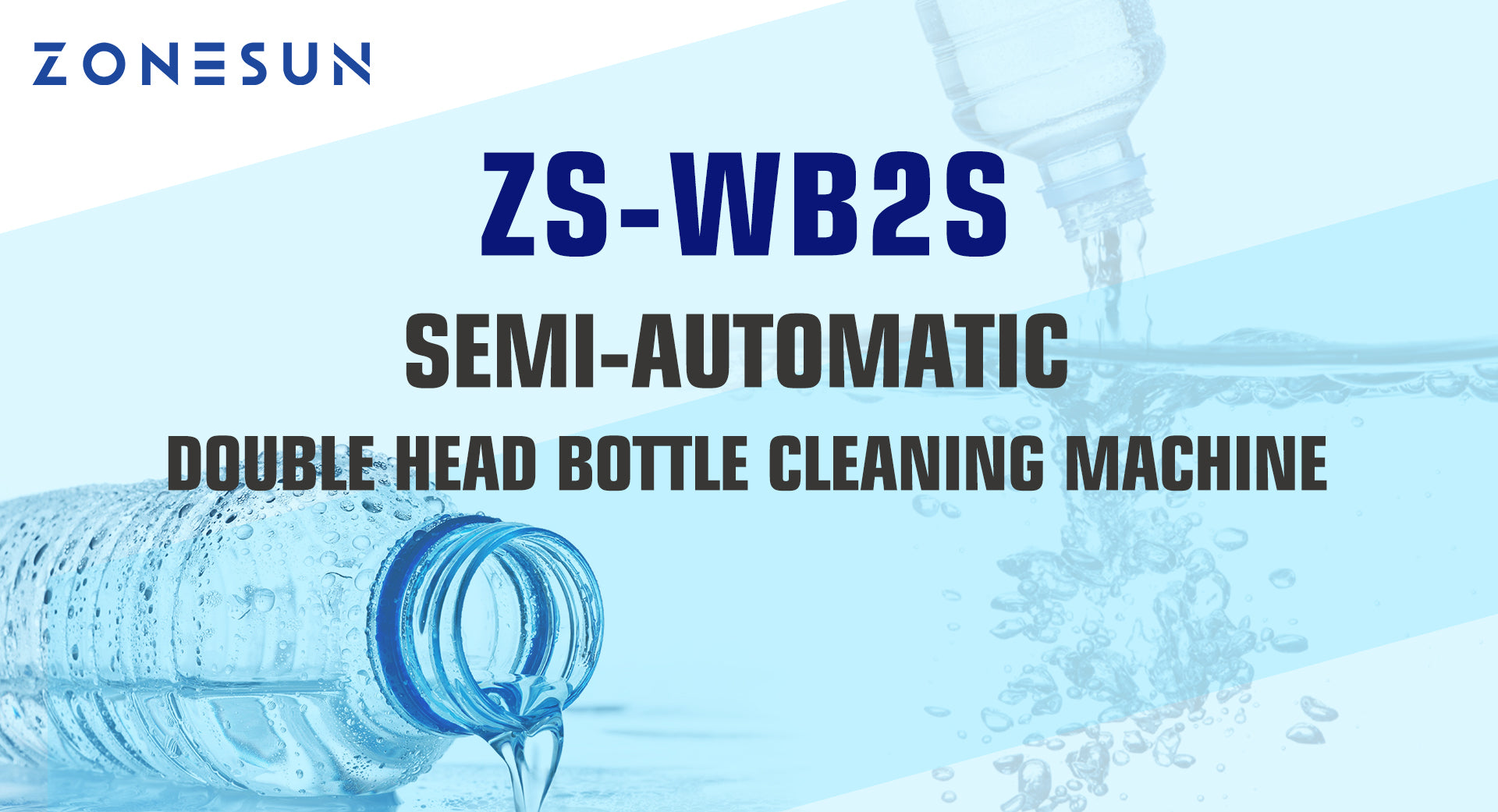 Semi-Automatic Bottle Washing Machine – ZONESUN