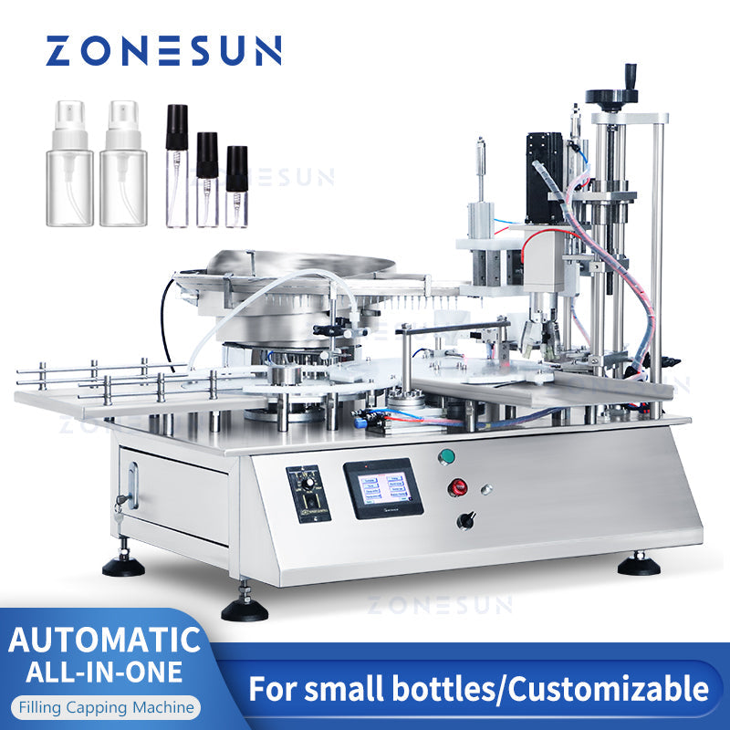 Automatic Liquid Filling and Capping Machine | Bottle Packaging Line