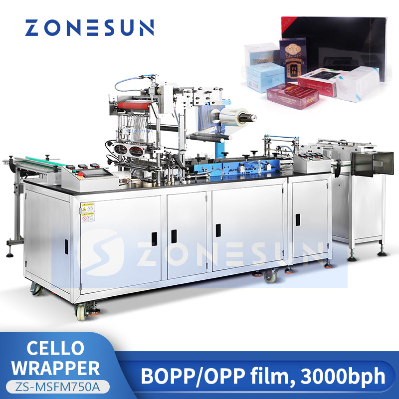 Cellophane Wrapping Machines – Automatic Overwrapping Packaging
