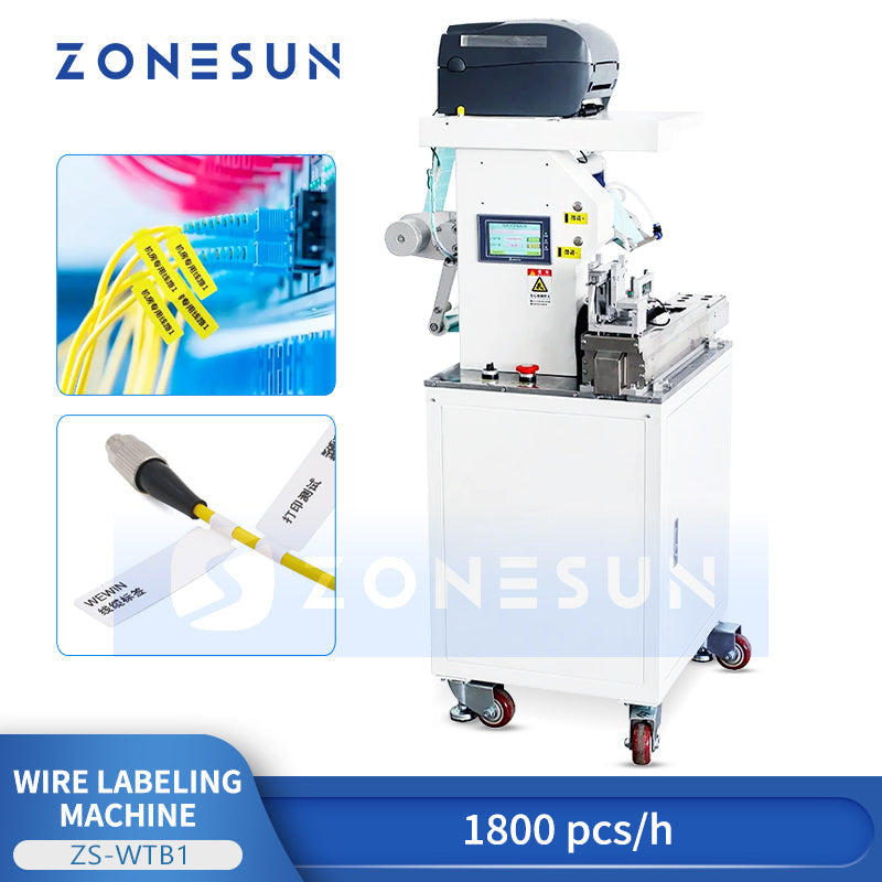 Wire & Cable Labeling Machine – Automatic Line Label Applicator