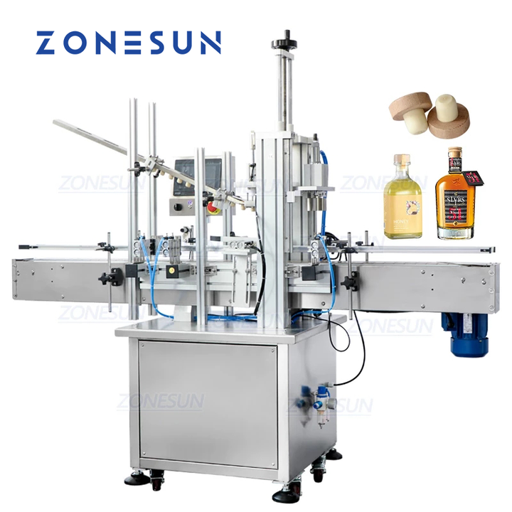 ZONESUN Wine & Beer Bottle Capping Machines | Cork, ROPP & Wax Seal