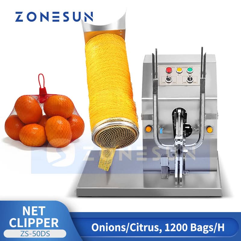 Zonesun ZS-50DS Manual Net Clipping Machine Food Baler