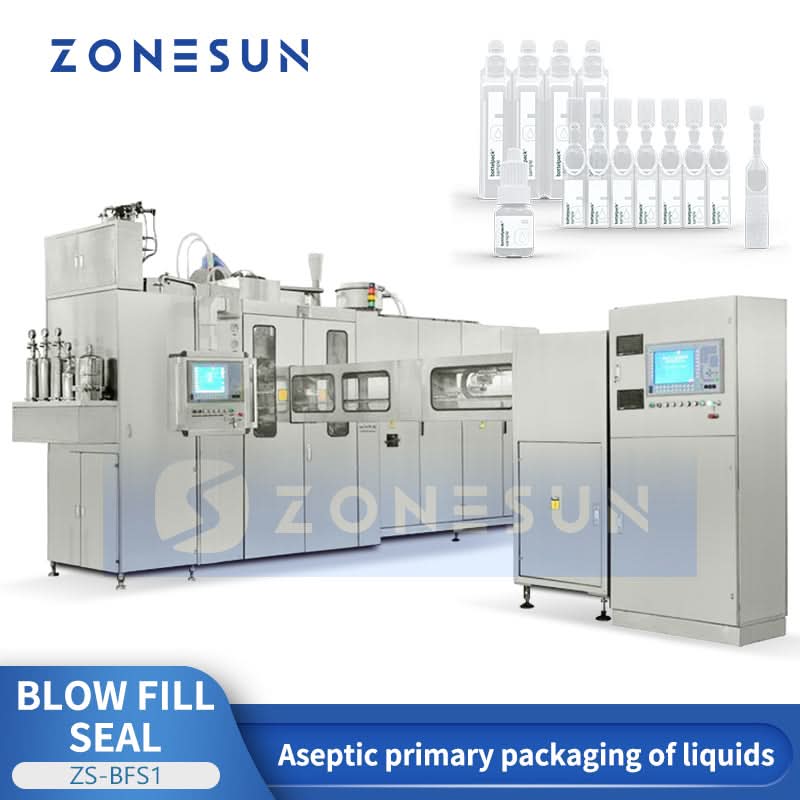 ZONESUN Aseptic Blow-Fill-Seal Machine ZS-BFS1 for Liquid Packaging