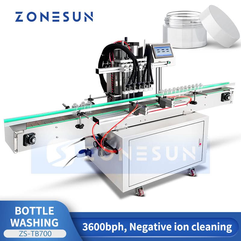 Zonesun ZS-NIC2 Ionized Air Rinser Bottle Washing Machine