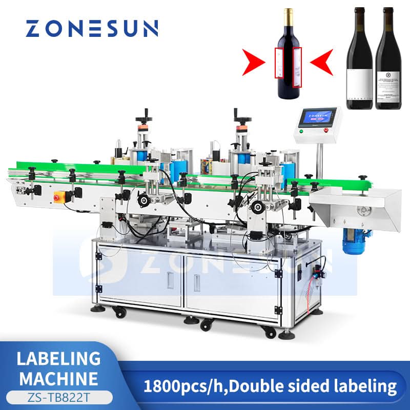 Round Bottle Labeling Machine – Automatic Label Applicator for Bottles