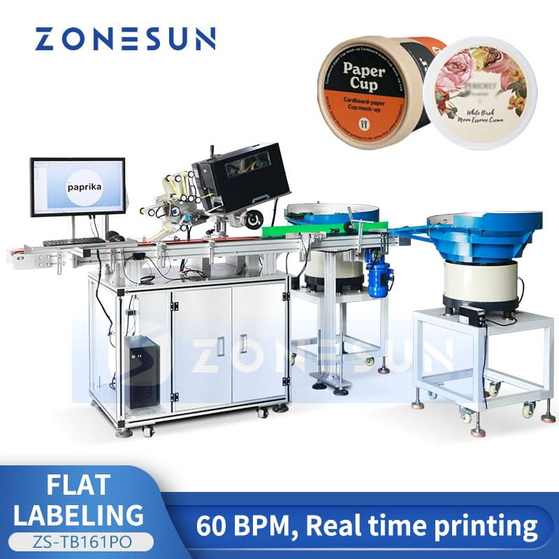 ZONESUN ZS-TB161PO Real-time Print and Apply Labeling Machine Automatic ...