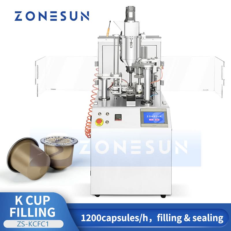 Zonesun ZS-KCFC1 Coffee K Cup Filling Packaging Machine Monoblock