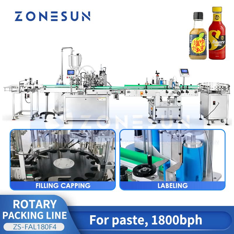 Automatic Integrated Production Line | Filling, Capping & Packaging