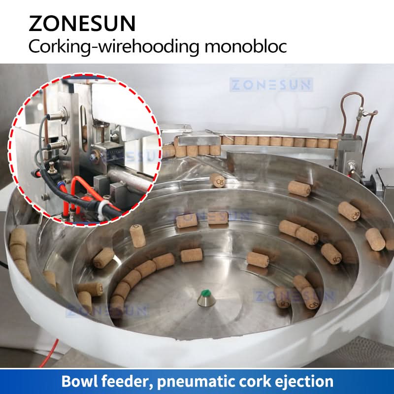 ZONESUN ZS-YG17 Automatic Wine Corking Machine