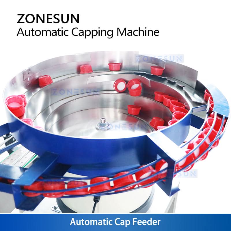 ZONESUN Jerry Can Capping Machine F-style Container Capper with Cap Fe ...