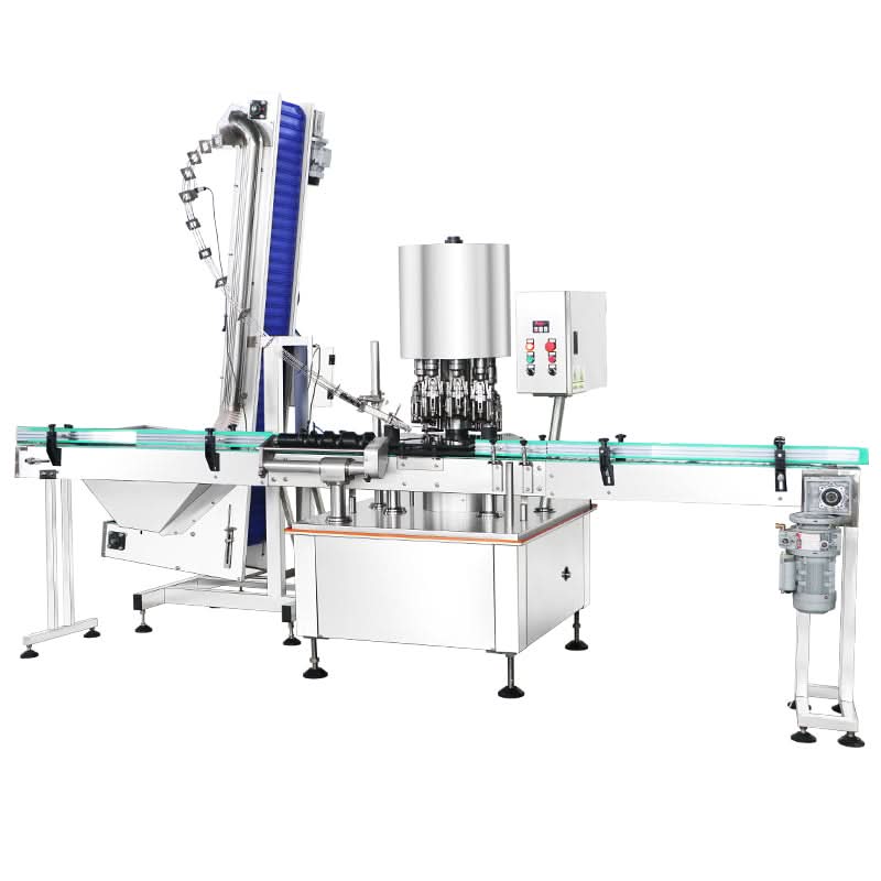 ZONESUN ZS-XG440C8 Automatic ROPP Capping Machine with Cap Feeder