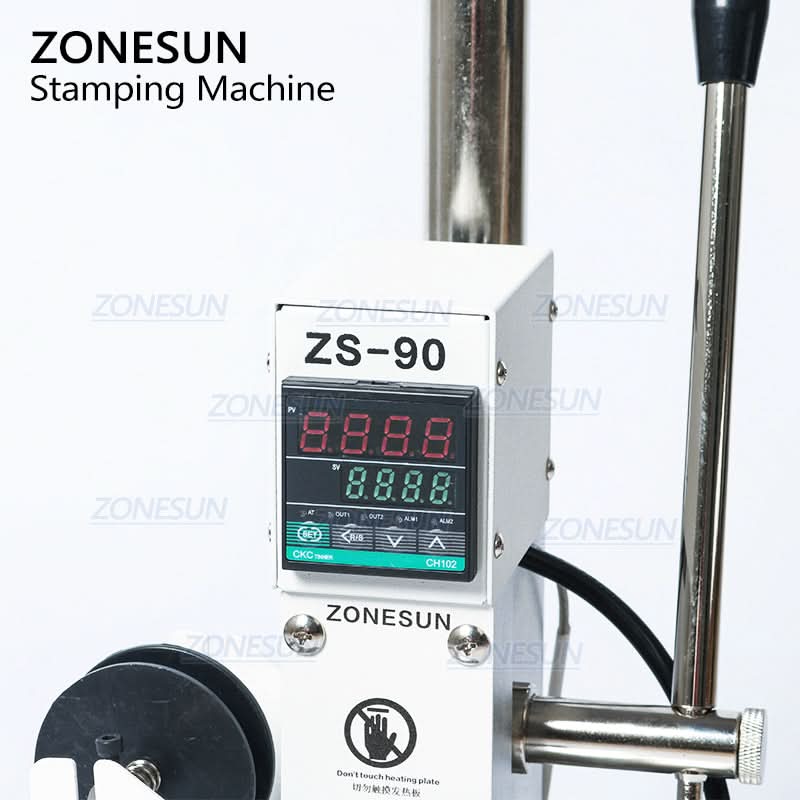 ZONESUN ZS-90 Digital Leather Hot Foil Stamping Machine Machine ...