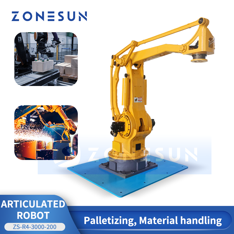 ZONESUN ZS-R4-3000-200 4-Axis Articulated Robot for Industrial Automat