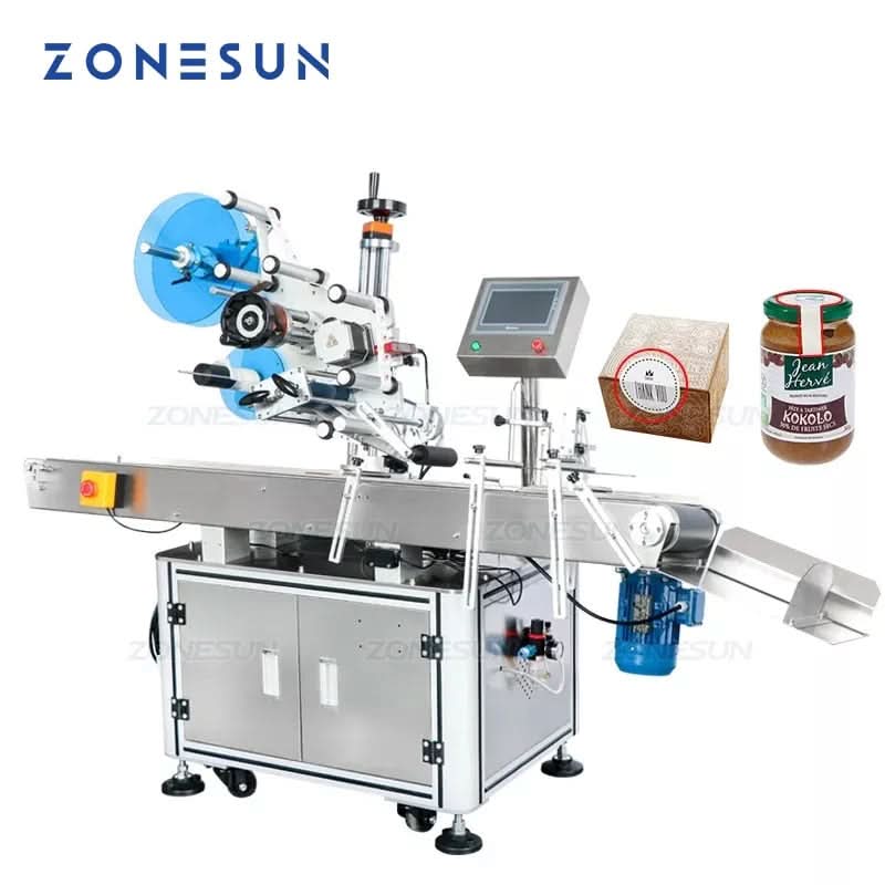 ZONESUN ZS-TB833 Automatic Corner Labeling Machine for Box Packaging
