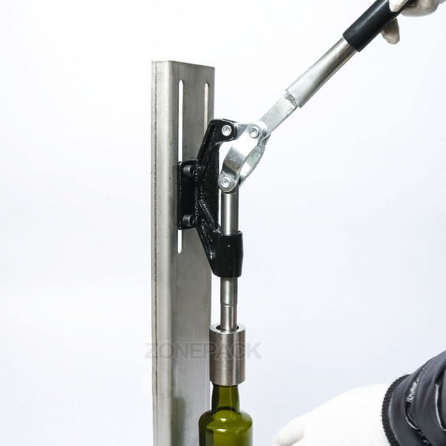 ZONEPACK Manual Stainless Steel Corkers Wine Corking Machine Capping T ...